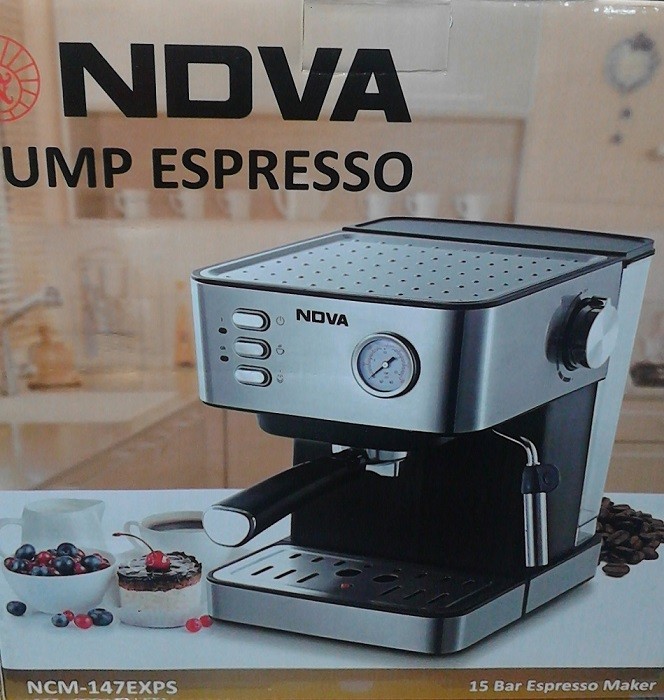 این‌چند | خرید اسپرسوساز ندوا مدل NDVA-147 exps زیر قیمت بازار | این چند